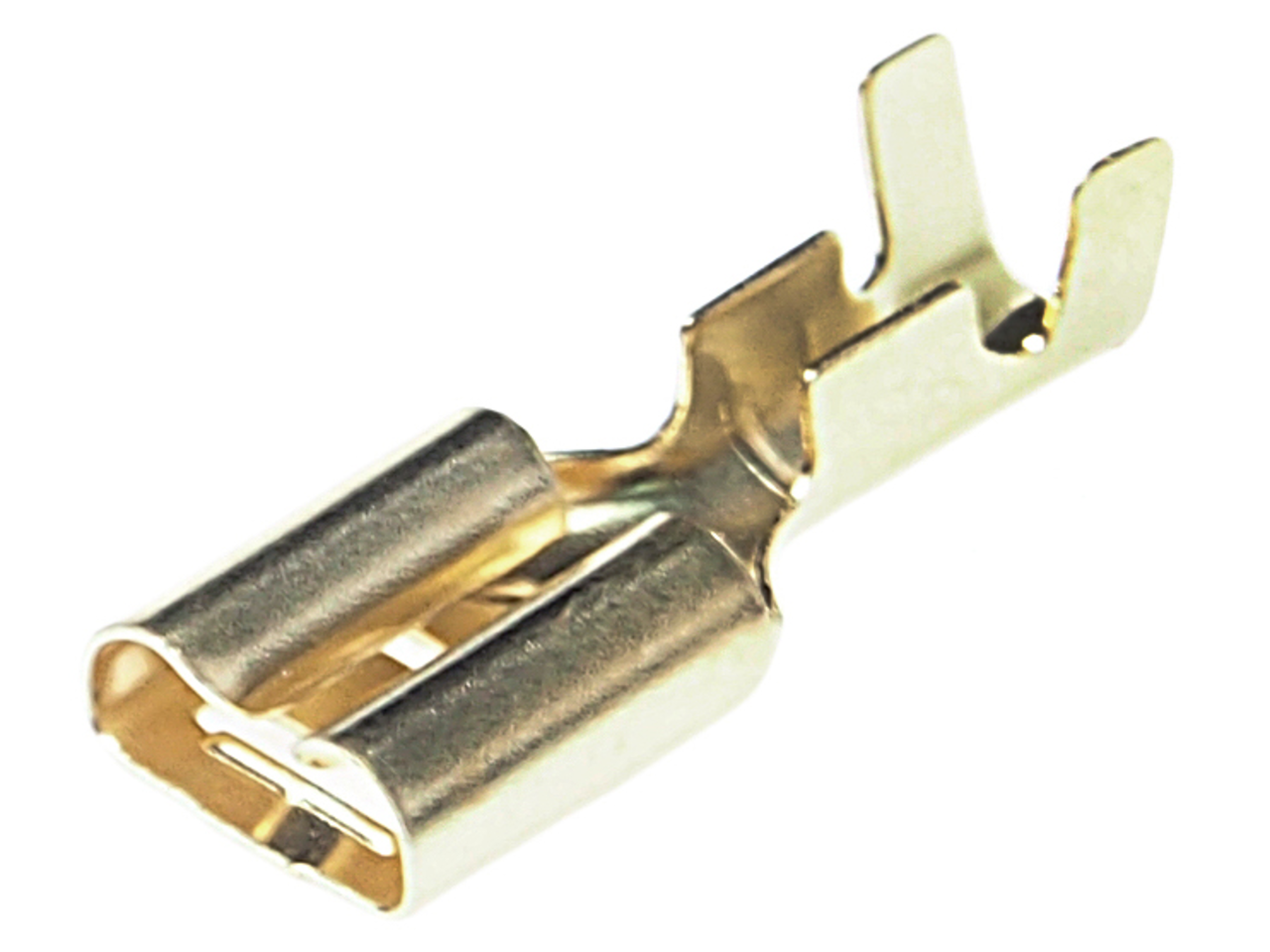 Клемма (мама) 6.3мм латунь КВТ