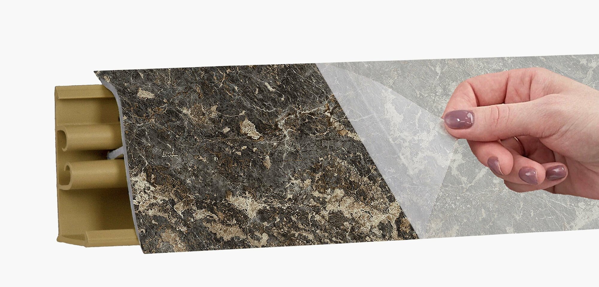 Плинтус для столешницы 38мм