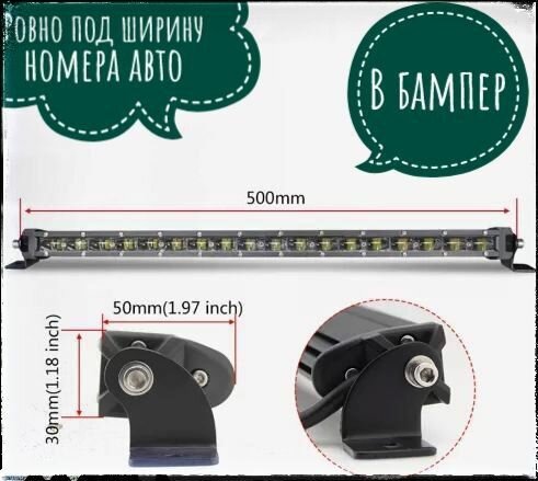Ультратонкая светодиодная балка