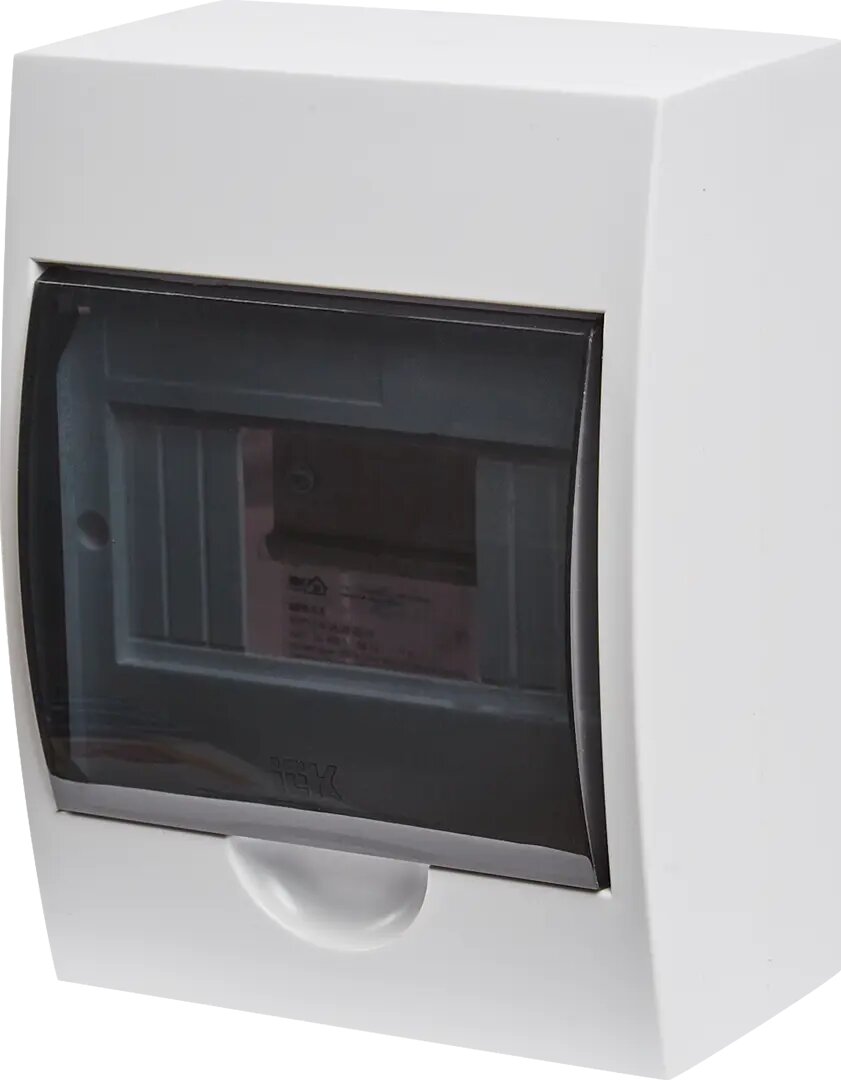 Щит распределительный навесной IEK Home ЩРН-П-6 6 модулей IP41 пластик