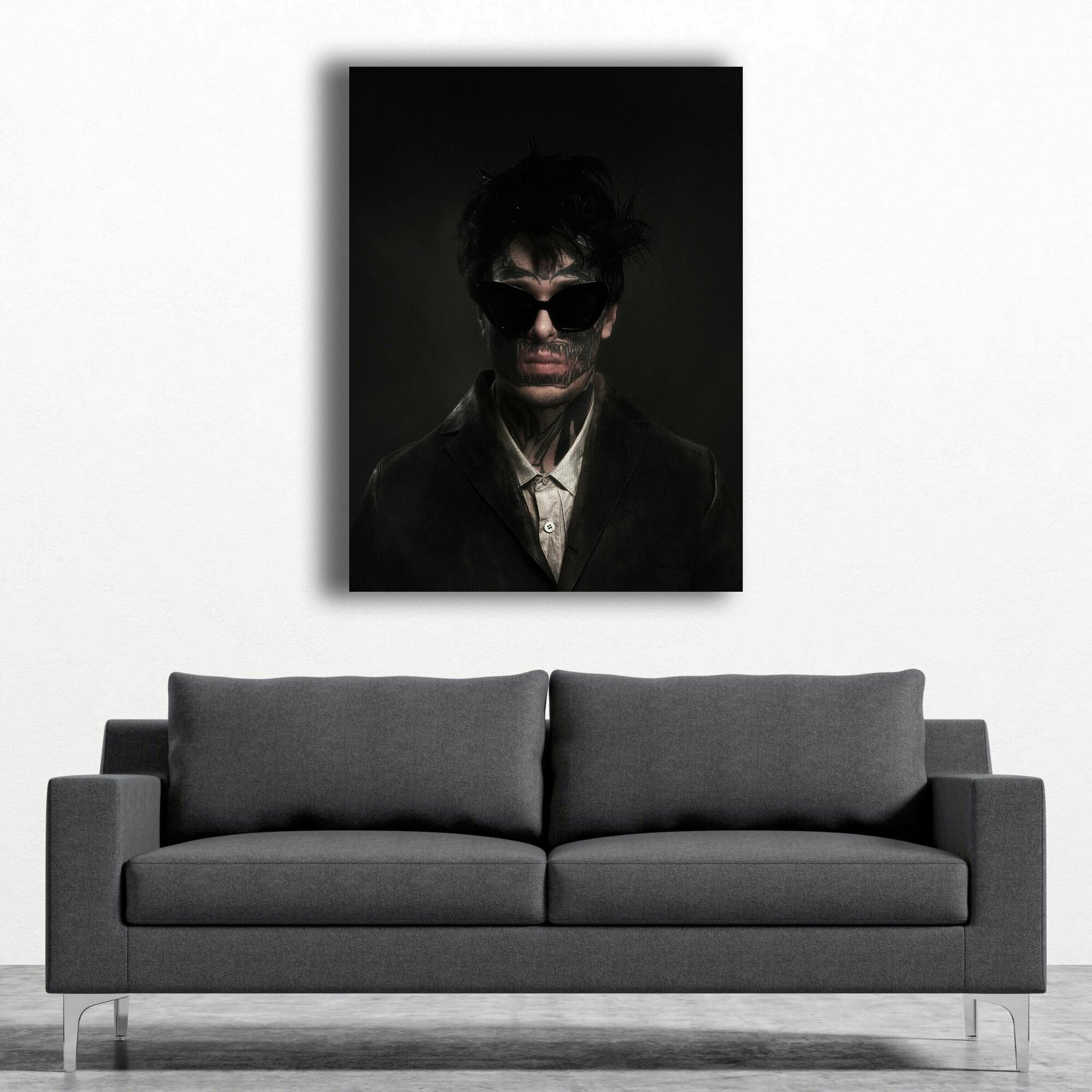 Интерьерная картина на холсте / Кишлак / 50*70