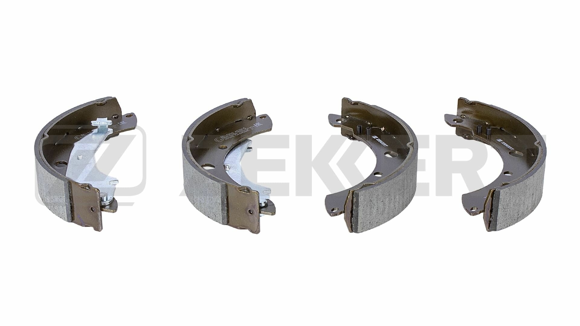 Колодки тормозные задние для Volkswagen Polo V (с 2010 г), Skoda Rapid NH3, NK3, NK6 (с 2012 г) барабанные арт bk-4266
