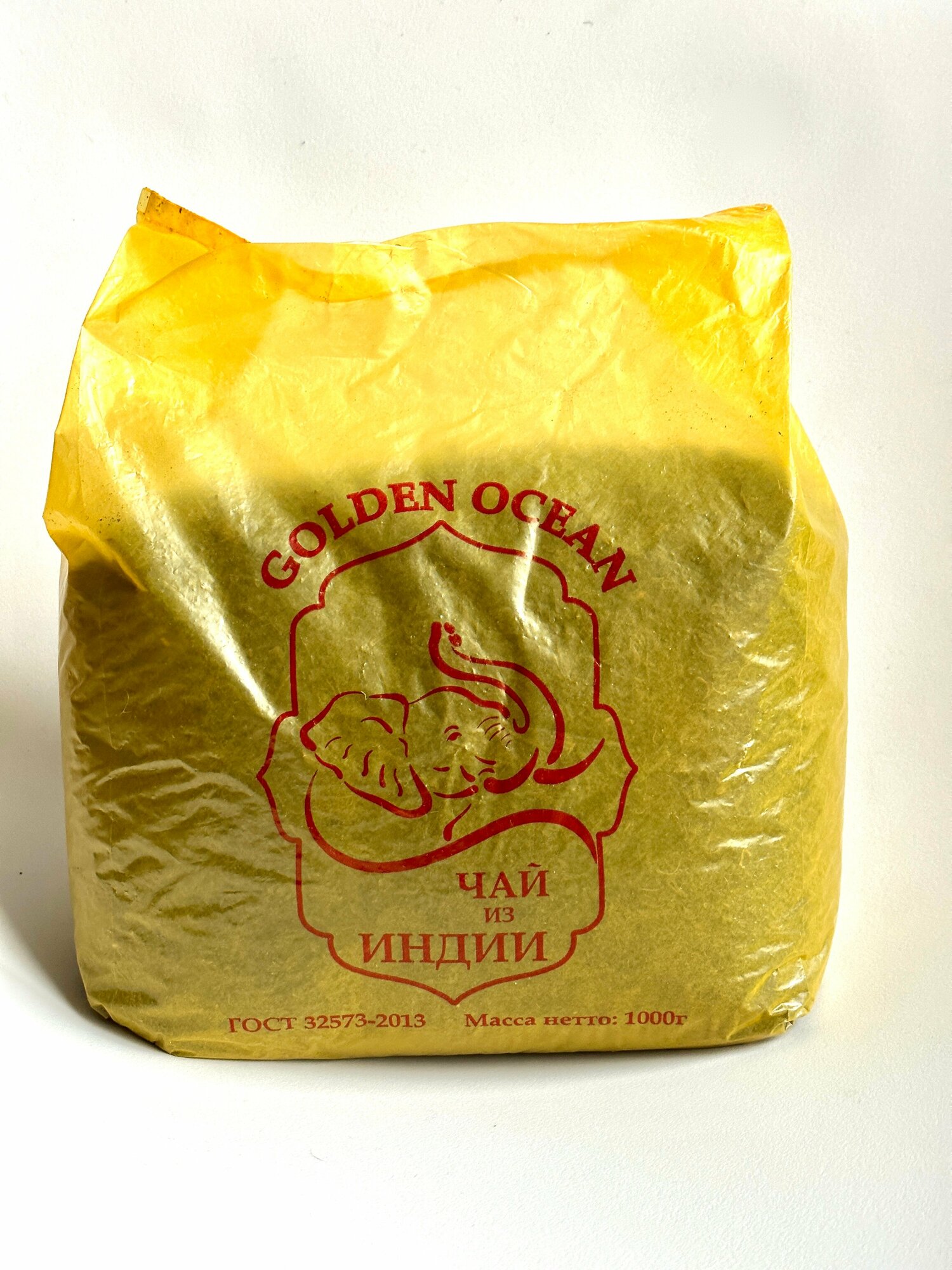 Чай черный листовой, индийский, первый сорт, GOLDEN OCEAN 1000гр.