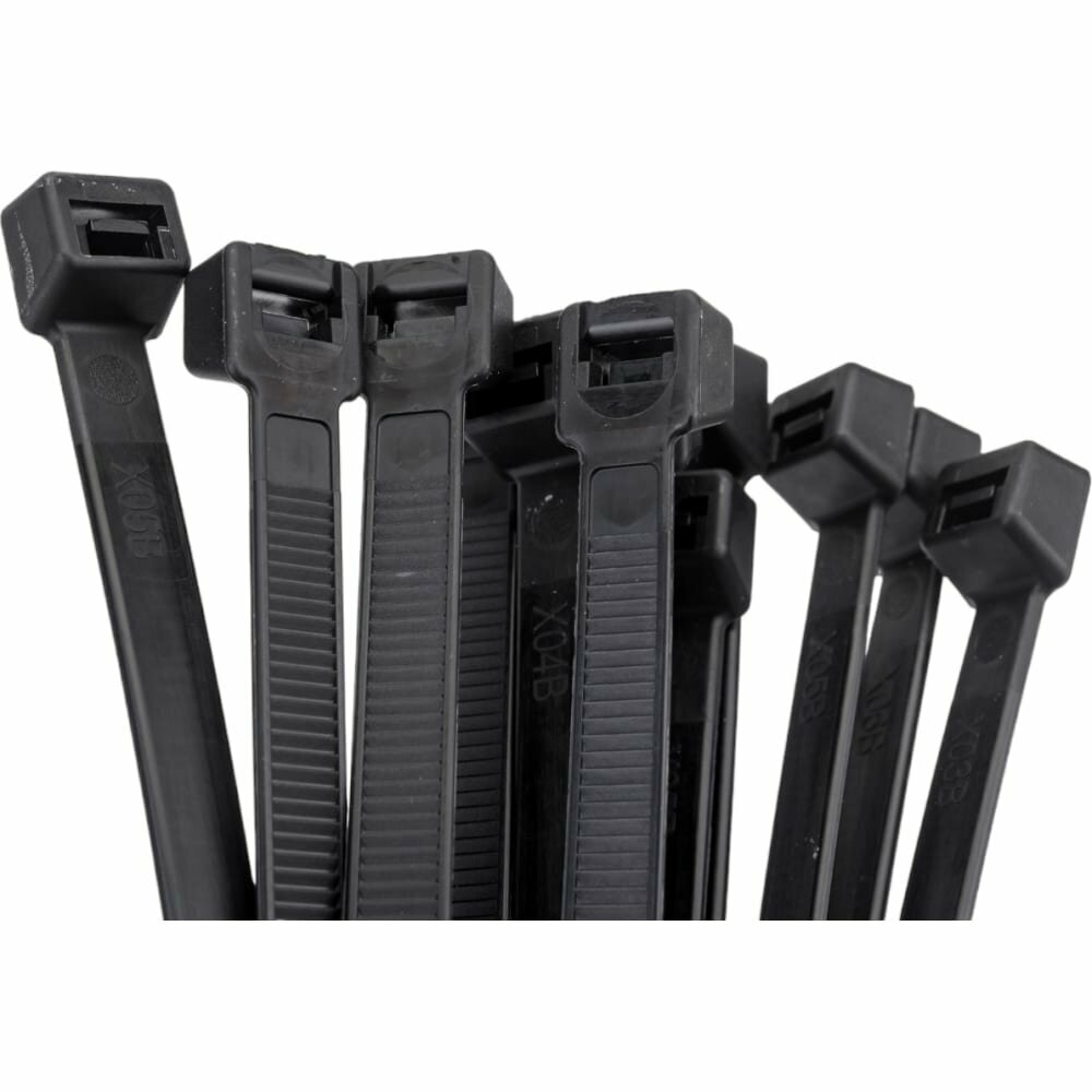 Нейлоновый хомут DKC 7.6х300 черный 100шт 25326SR для прокладки электрических сетей