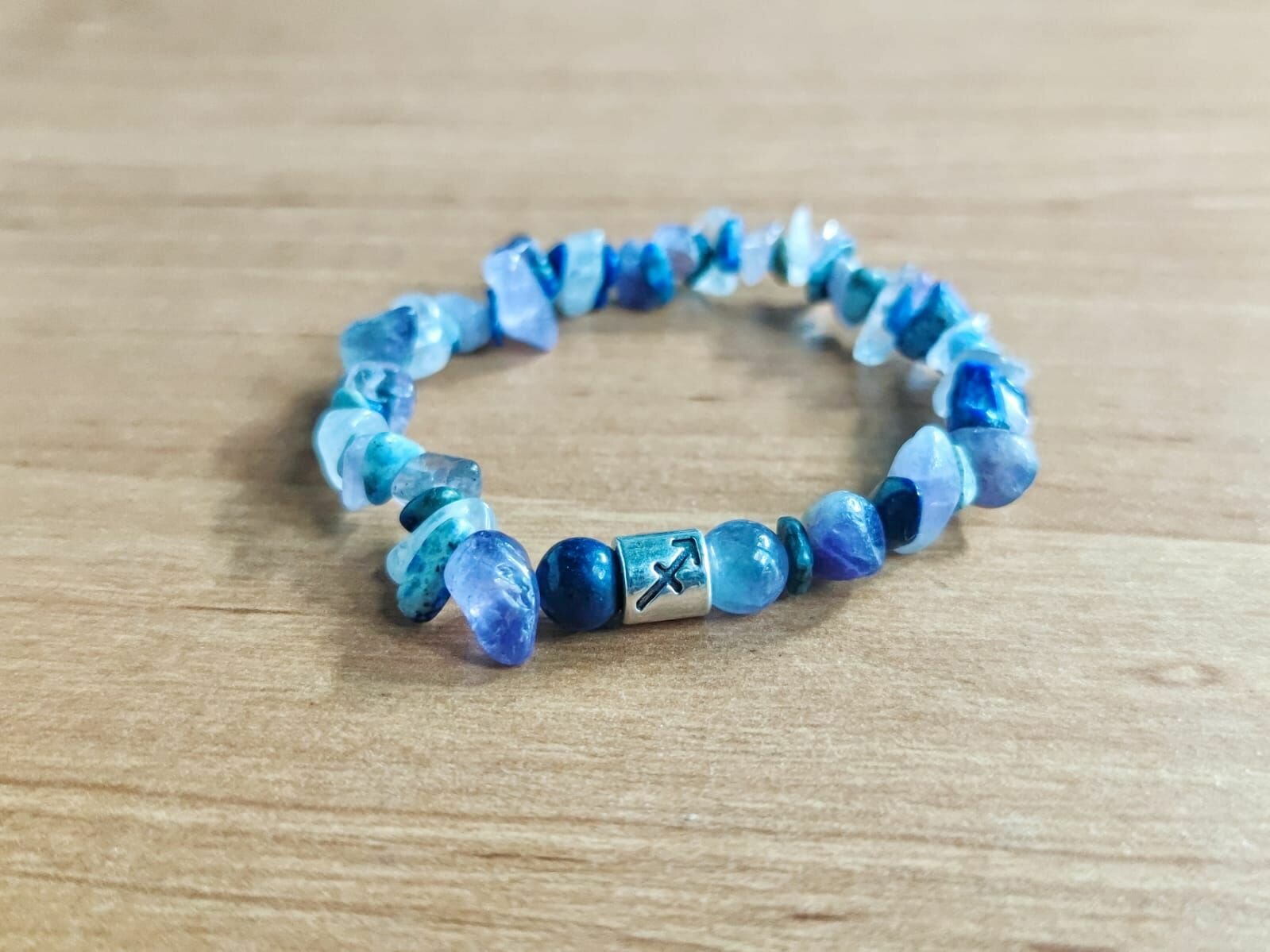 Браслет, содалит, лазурит