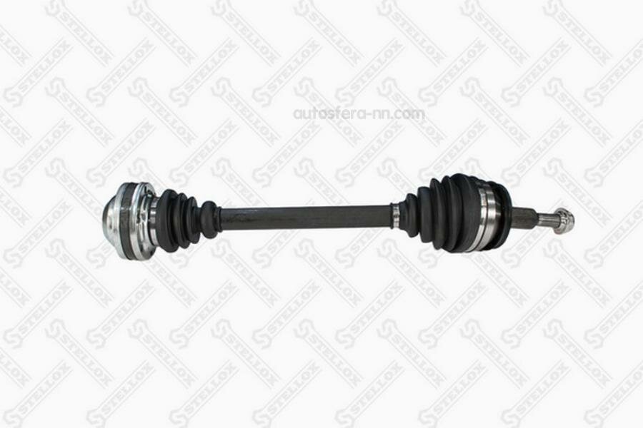 STELLOX 1581911SX привод левый! 645mm, 25429\ VW T5 2.0TDi 09>