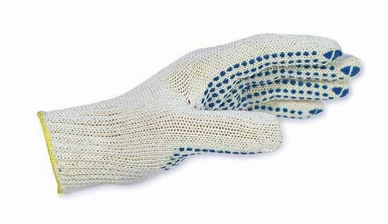 Перчатки трикотажные 4 нити с ПВХ, Wurth (10 шт)