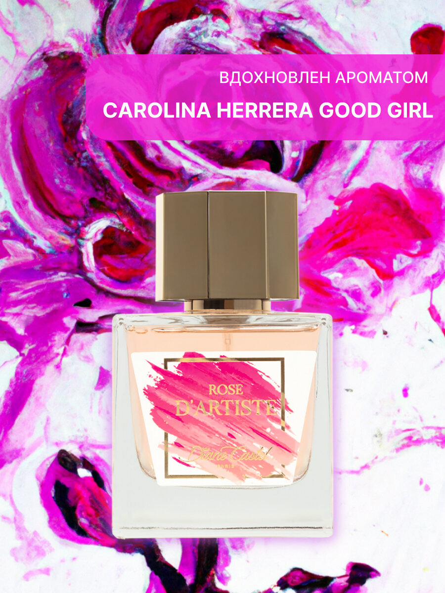 Diane Castel Rose D`Artiste парфюмерная вода 100 мл