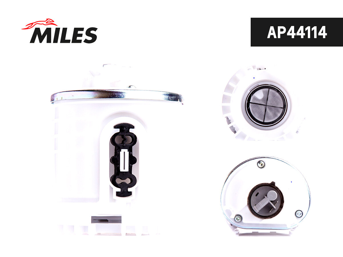 MILES Насос топливный в сборе для VW GOLF3/SHARAN/PASSAT/POLO/VENTO/ 3bar