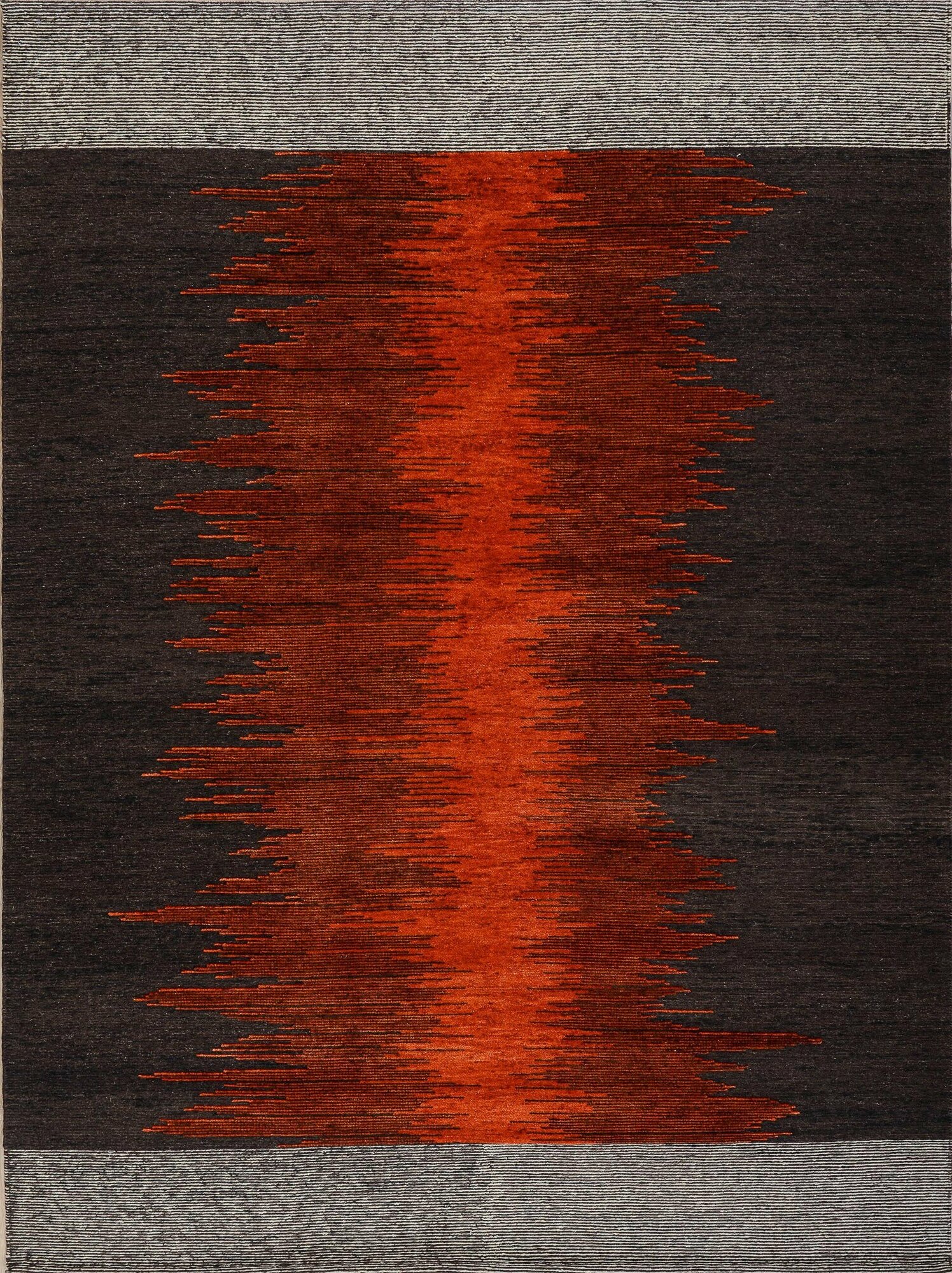 Индийский современный Ковер-Килим ручной работы, 176х237 см.