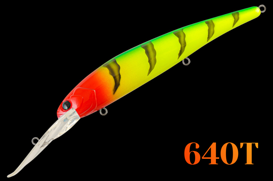 Воблер TsuYoki SOLOIST 120F, для троллинга, плавающий, глубина 6,5-8 м, вес 20г, цвет 640T