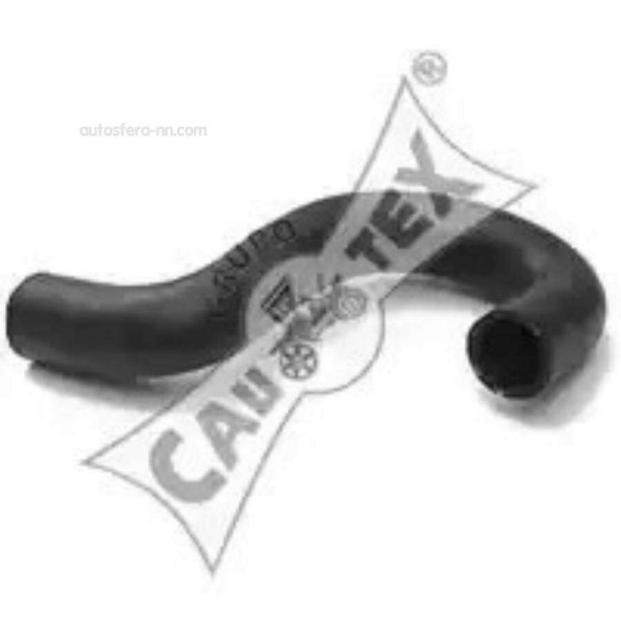 CAUTEX 466060 Патрубок системы охлаждения радиатора VOLKSWAGEN: JETTA II 1.6-1.6D/TD-1.8 16V 85-93, GOLF II 1.6-1.6D/TD-1.8-1.8i-1.8 GTI 83-92, SEAT: TOLEDO I 1.6i-1.8i-1.8 16V-1.9D/SDI/T