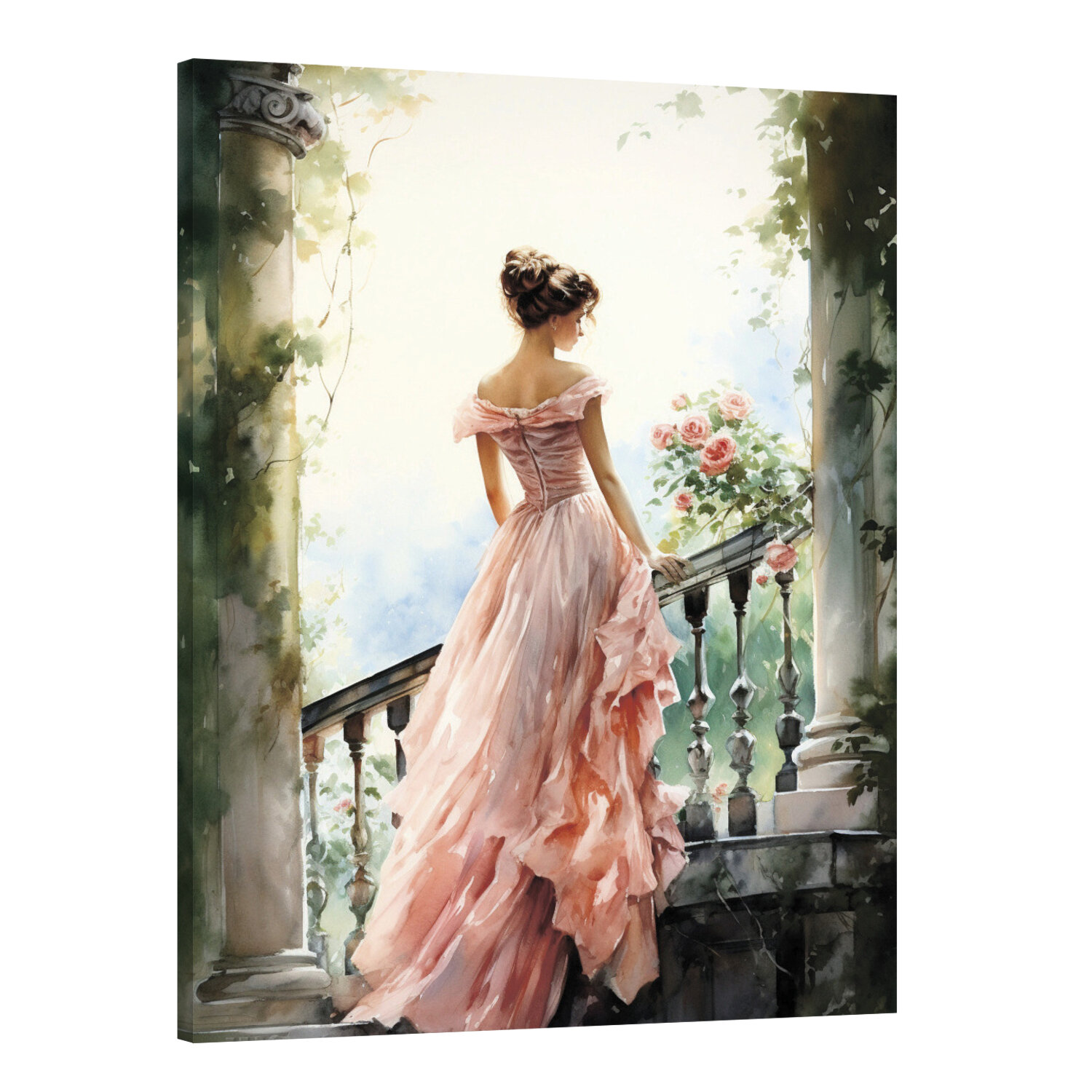 Интерьерная картина 50х70 "Романтические картины для принцессы"