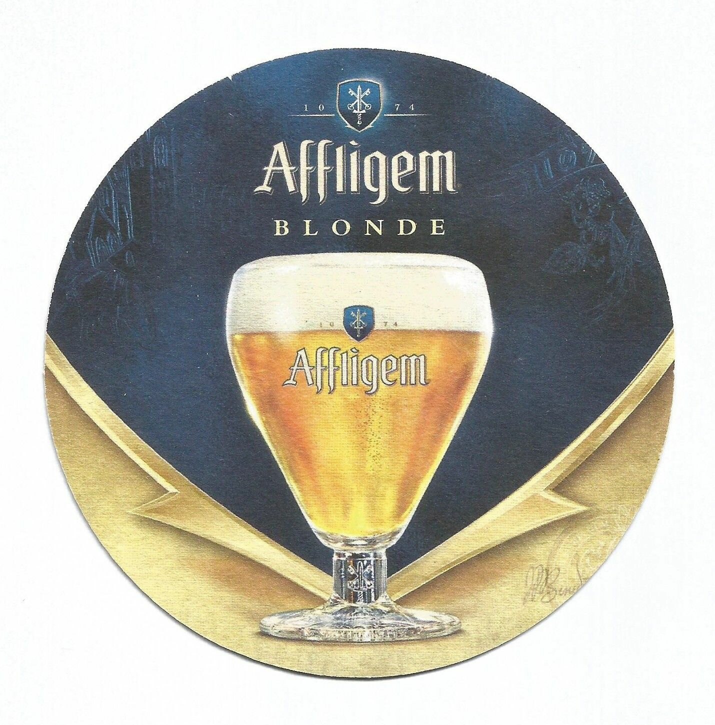 Бирдекель (костер) AFFLIGEM 1074 (подставка под пивной бокал)