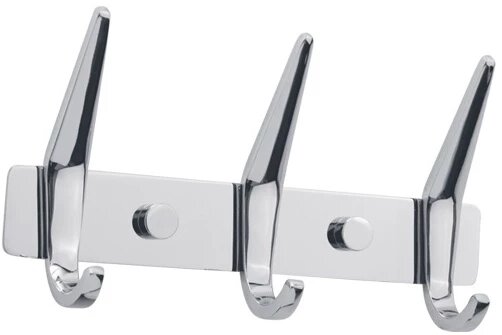 Планка с крючками Veragio Gifortes Cromo VR. GFT-9073. CR для ванны, хром