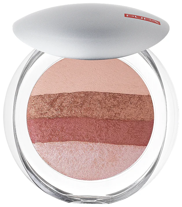 Румяна Pupa Make Up Luminys Baked All Over, Запеченая пудра-румяна 2 в 1, 01 бежевый+розовый