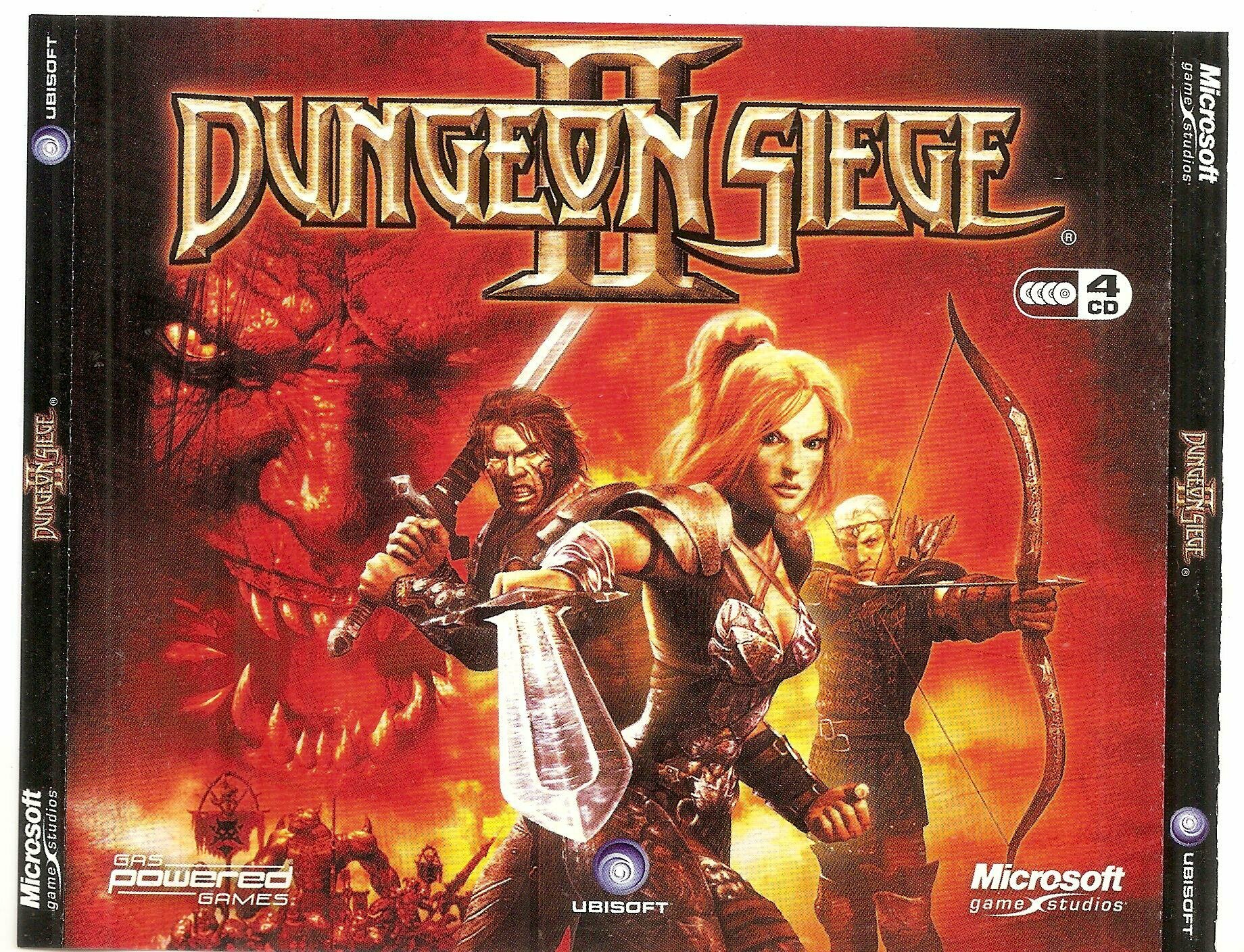 Игра для компьютера: Dungeon Siege II (4CD Jewel диск) Лицензионный диск