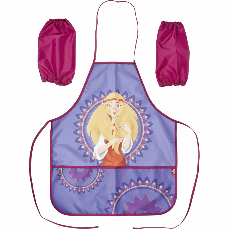 Фартук д/ труда комус Три богатыря Аленушка, карм, нарук,535x445мм, ФН 41-20-2, 1905391