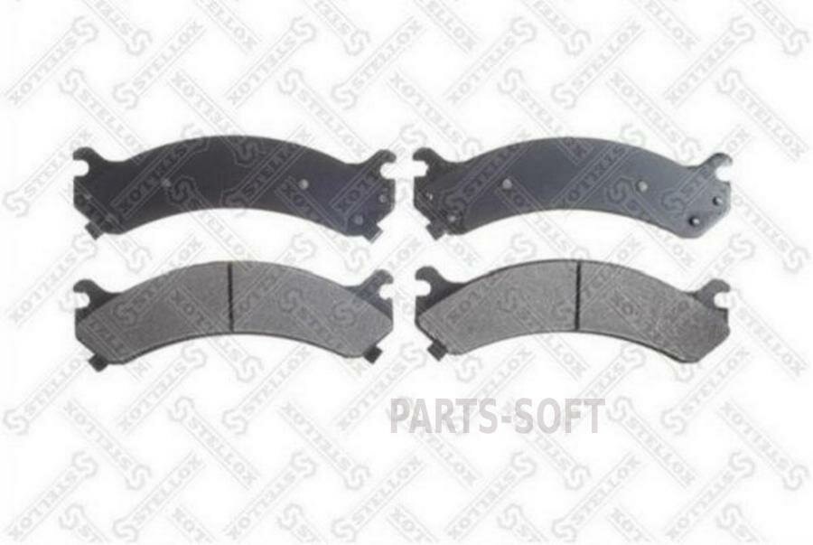 Колодки тормозные дисковые передние для FORD EXPLORER, EXPLORER SPORT TRAC / Stellox 816 000-SX