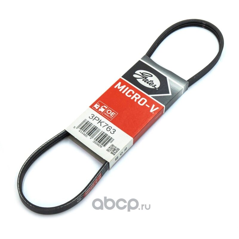 Ремень поликлиновой! Mazda 626 1.8-2.2 87-92 Gates арт. 3PK763