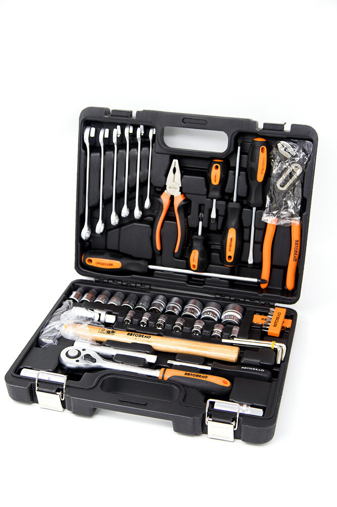 Набор инструментов 59 пр. 1/2 DR 1/4 DR АвтоDело