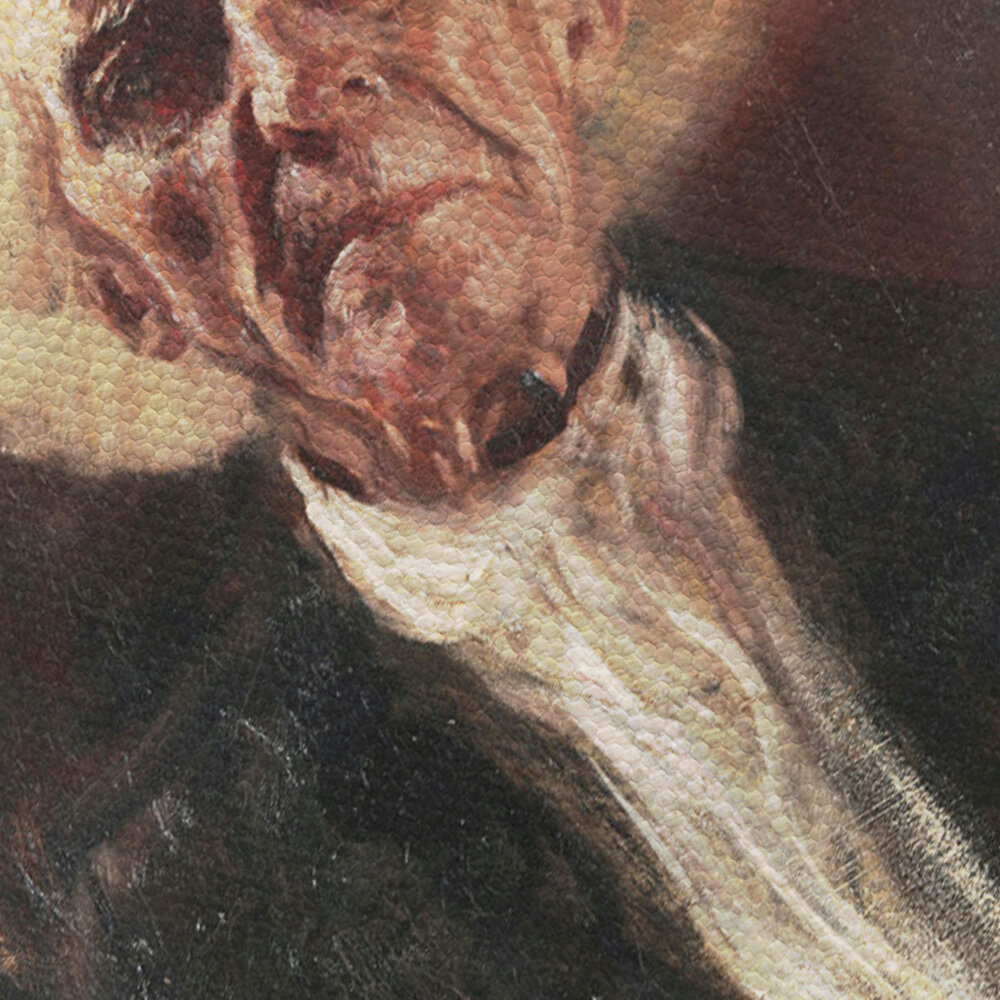 Картина на холсте, репродукция / Густав Климт - Слепой / Размер 80 x 106 см