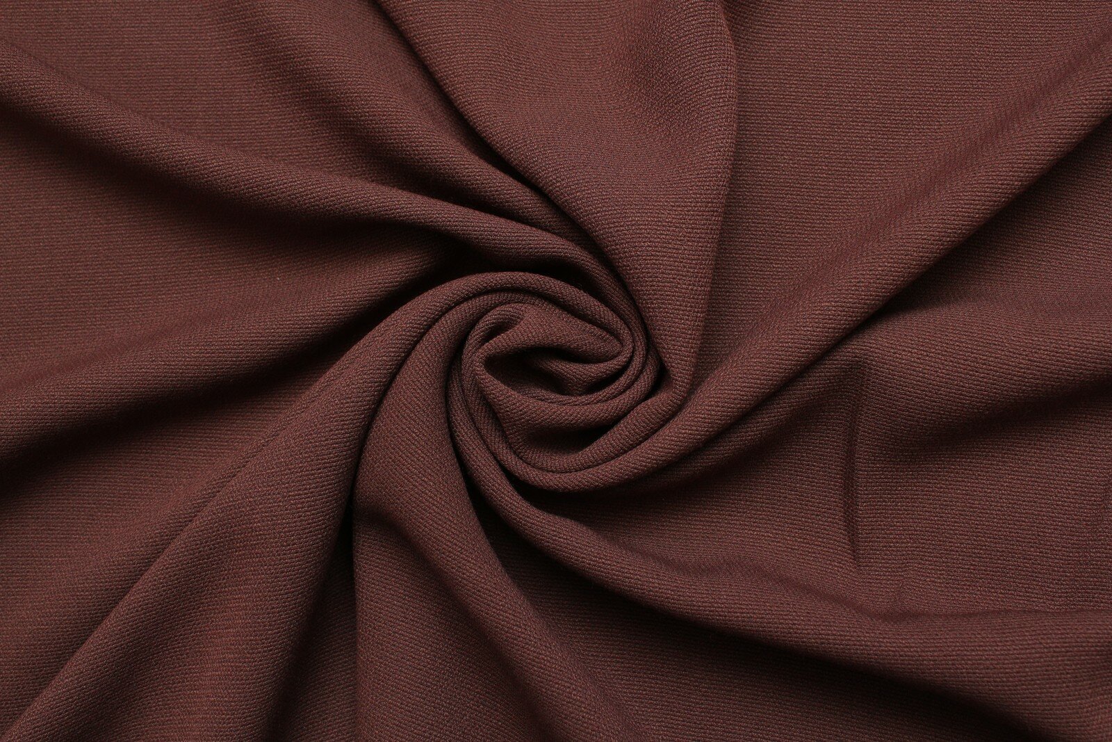 Ткань Кади-креп цвета молочного шоколада, 330 г/пм, ш130см, 0,5 м