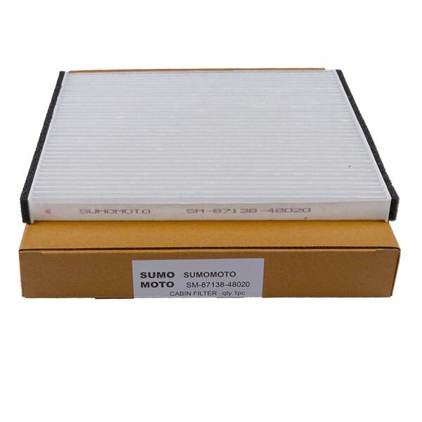 Фильтр салона SM-87138-48020 SUMOMOTO тойота PROGRES; ALTEZZA GITA; HARRIER; ARISTO; MARK; HIGHLANDER лексус GS IS SportCross RX ; OEM - 8713848020;