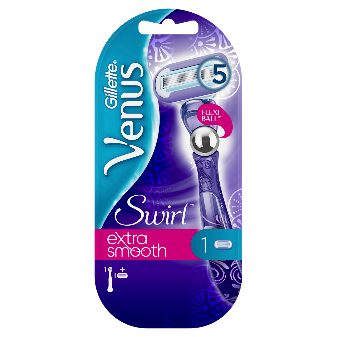 Бритва женская GILLETTE Venus Extra Smooth Swirl