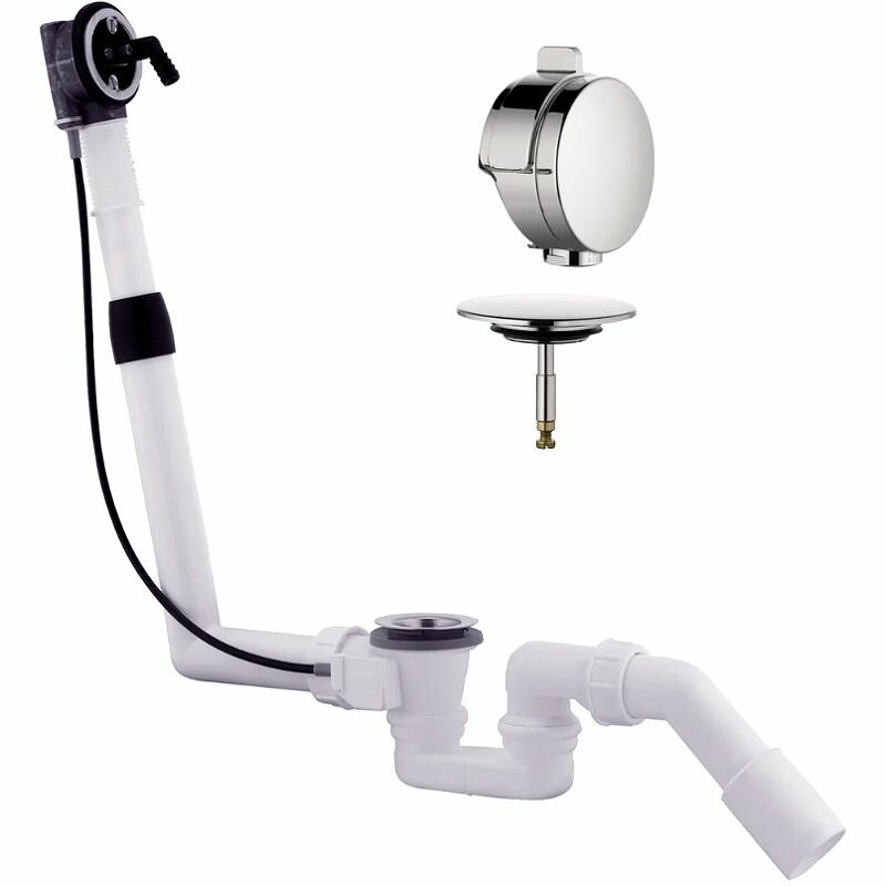 Kludi Rotexa Multi комплект налив-слив-перелив для ванн 2131500-00+7182605-00