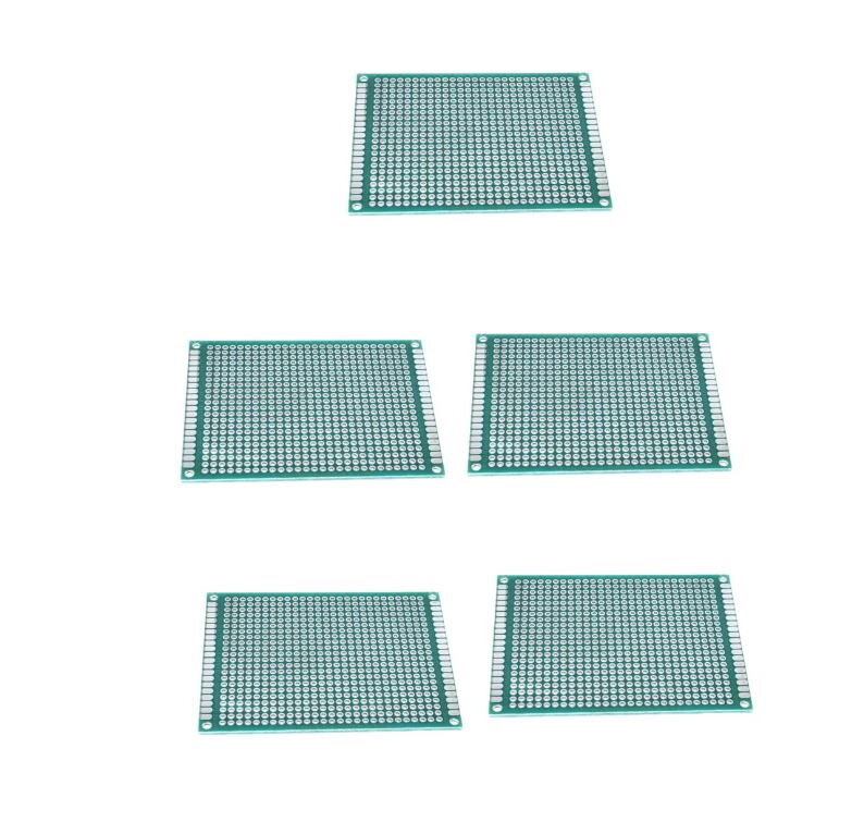 Плата для прототипирования 6х8см - монтажная плата для макетов (набор из 5шт)