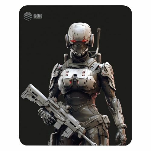 Коврик для мыши Cactus CS-MP-D10M Cyborg ткань, 300х250х3мм