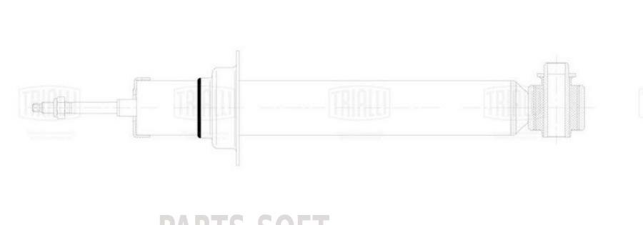 Амортизатор подвески Trialli арт. ag26501