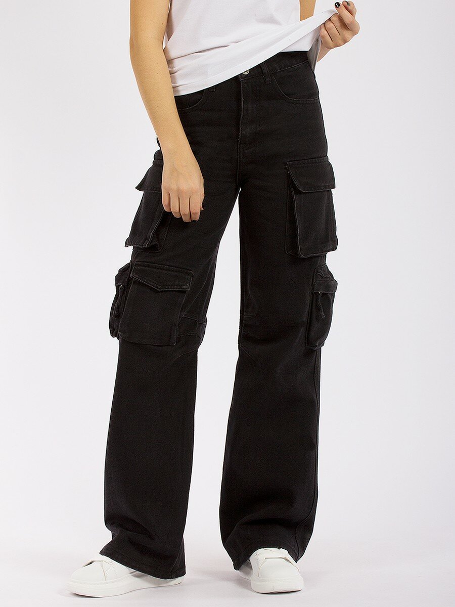 Джинсы карго 