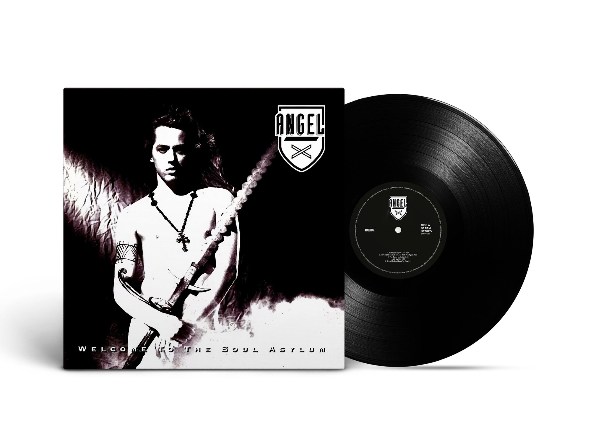 Виниловая пластинка: Angel X - "Welcome To The Soul Asylum" (1993/2023) (Black Vinyl)