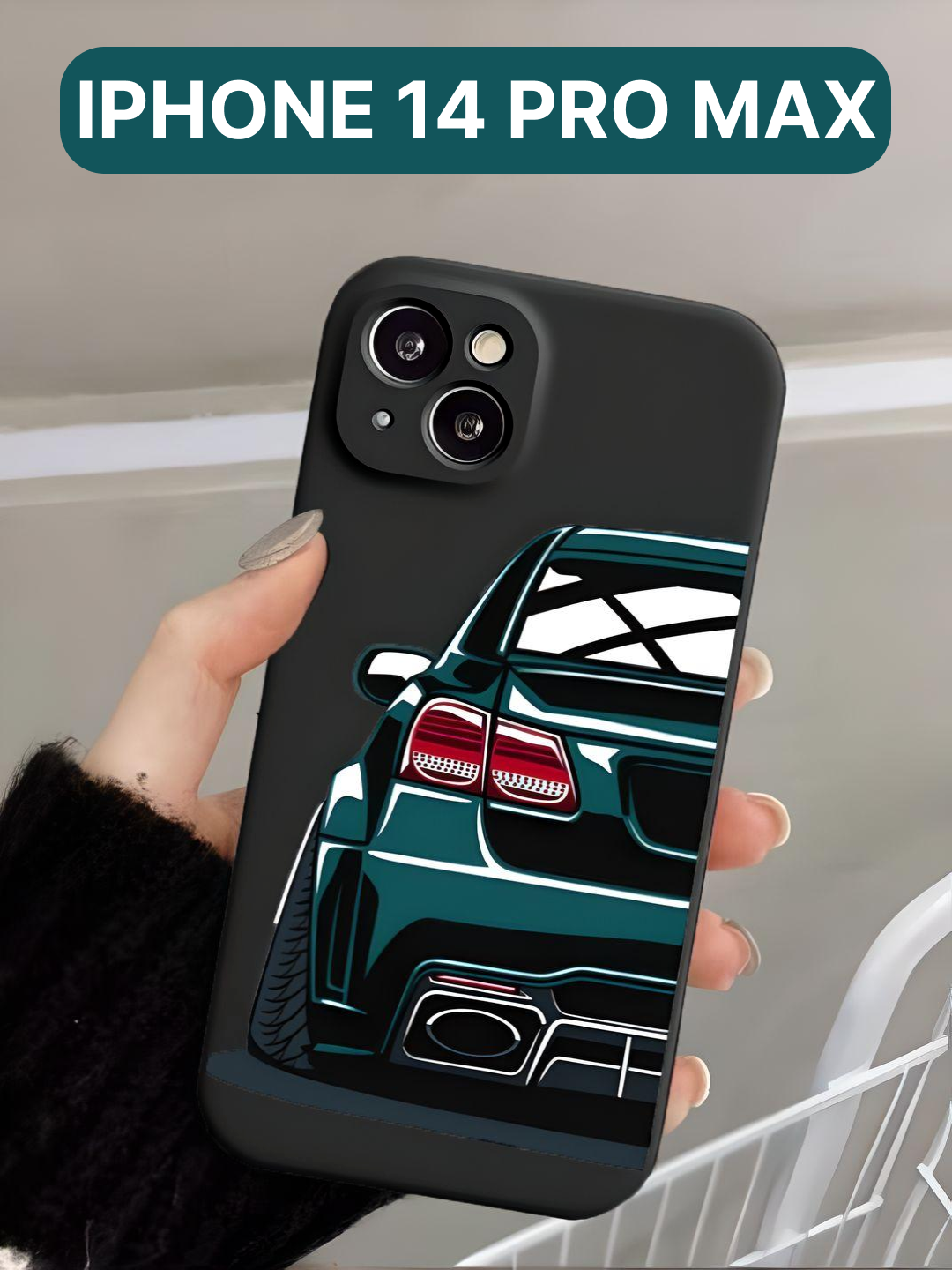 Защитный чехол на айфон 14 про макс / iphone 14 Pro Max силиконовый противоударный с защитой камеры, LEXUS