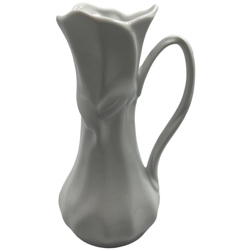 Ваза белая "Кувшин", 20 см, фарфор, 1960-1970 гг, KPM, Royal Porzellan, Германия