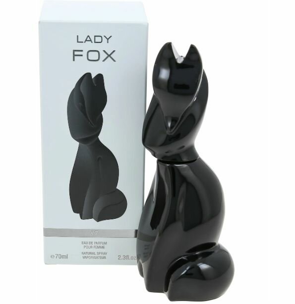 Туалетная вода КПК LADY FOX#7 70ml черная (аромат Lady Million) для женщин