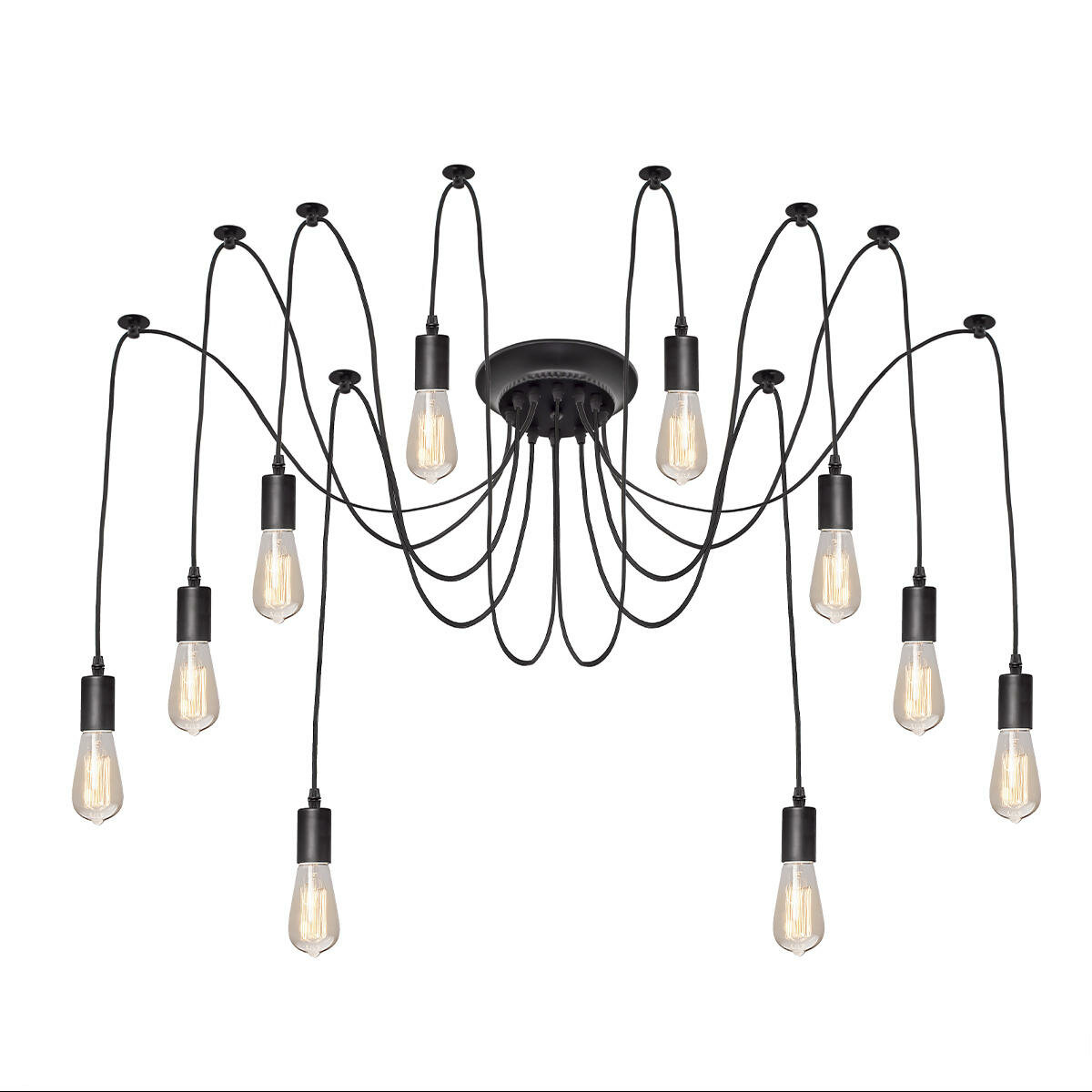 Подвесной светильник Spider Loft It LOFT1162/10, черный, E27