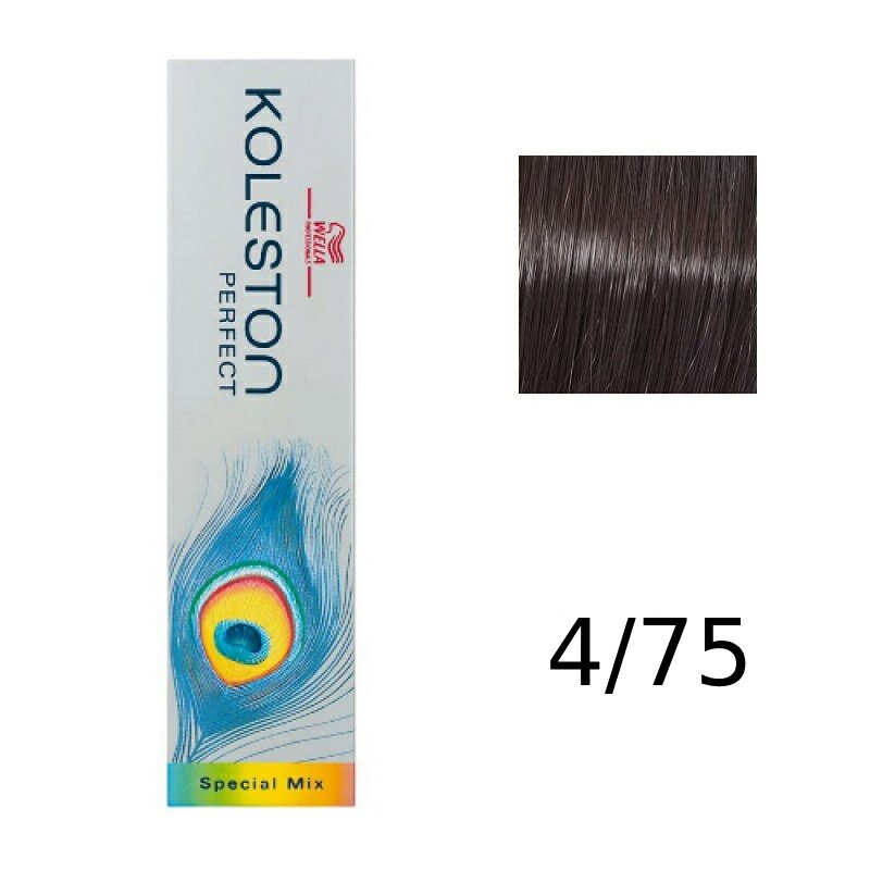 WELLA Koleston perfect 4/75 4/75 Стойкая крем краска Koleston 60 мл
