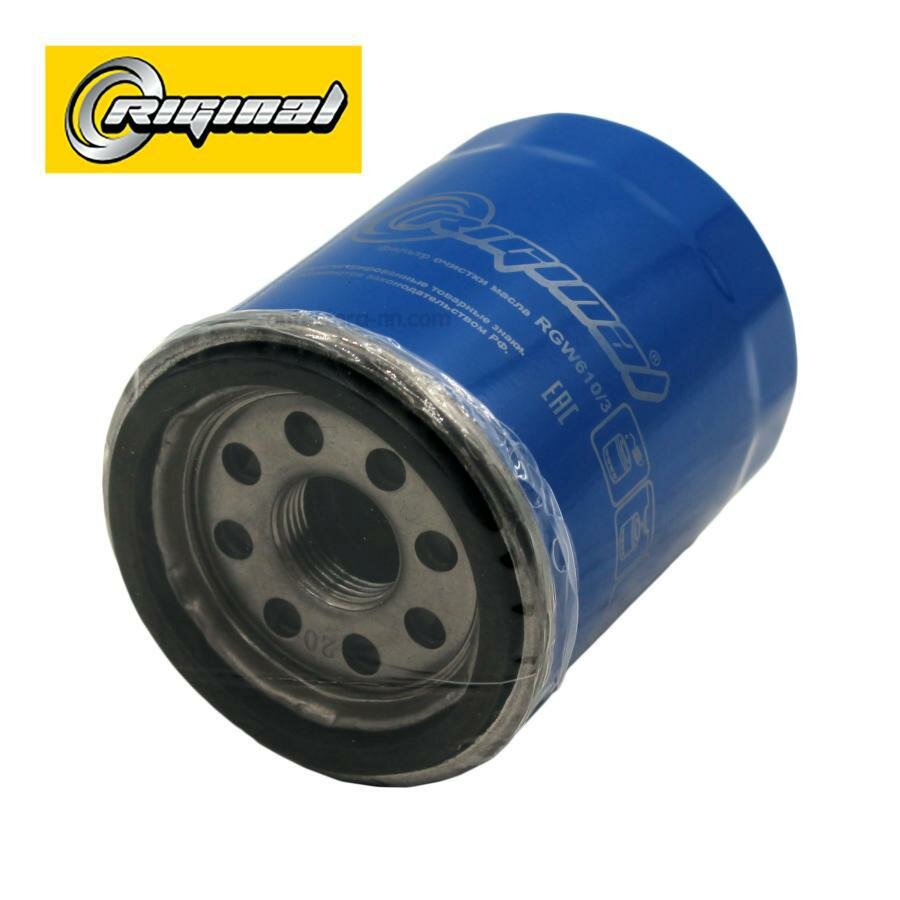 RIGINAL RGW6103 Фильтр масляный для а/м Москвич 3 22-/Haval f7 18-/Jolion 21-/M6 21-/Mitsubishi Premium RIGINAL--