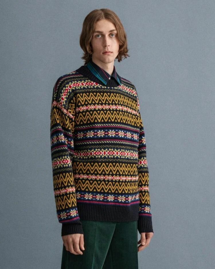 Джемпер FAIR ISLE C-NECK