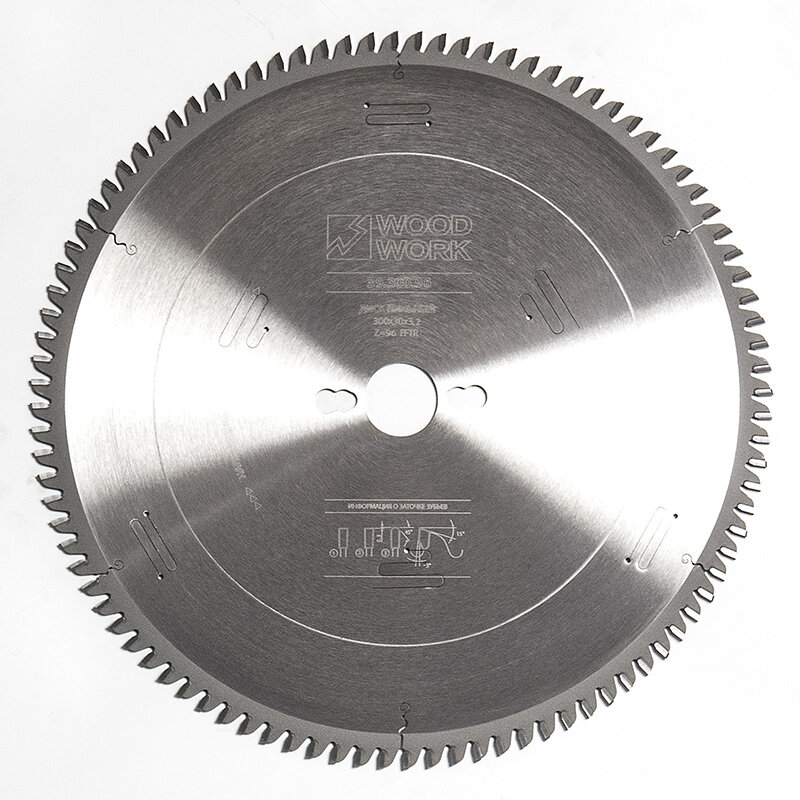 Диск пильный по ЛДСП (300x30x3.2 мм, Z=96, FFT) WOODWORK 39.300.96