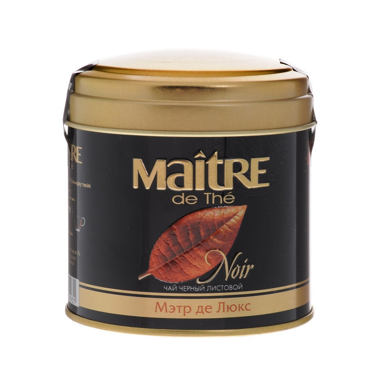 Чай черный Maitre De Lux листовой 100 г x 3 упаковки