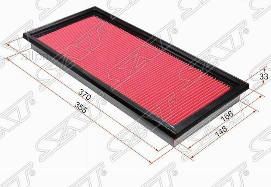 SAT ST-16546-AA070 Фильтр воздушный Subaru Forester 97-08 / Impreza 92-05