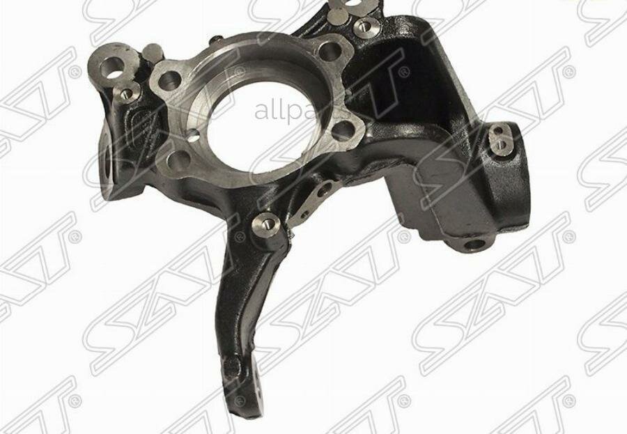 SAT ST-1K0407255AA Кулак поворотный SKODA OCTAVIA 04-13/SUPERB 08-15/YETI 10-15/VOLKSWAGEN JETTA 05-11/GOLF 04-14/TIGUA