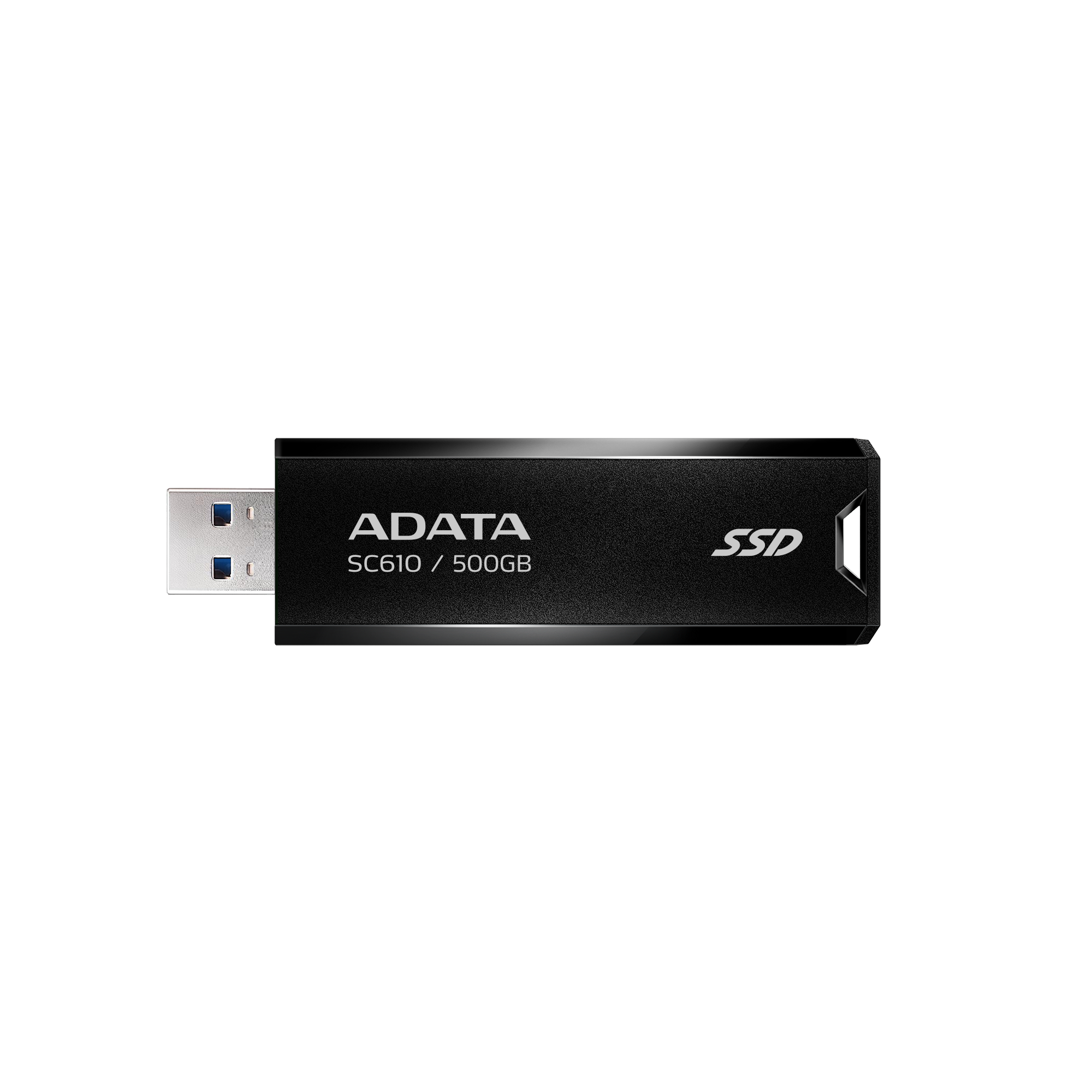 SSD внешний жесткий диск ADATA 2TB SC610-2000G-CBK/RD, черный