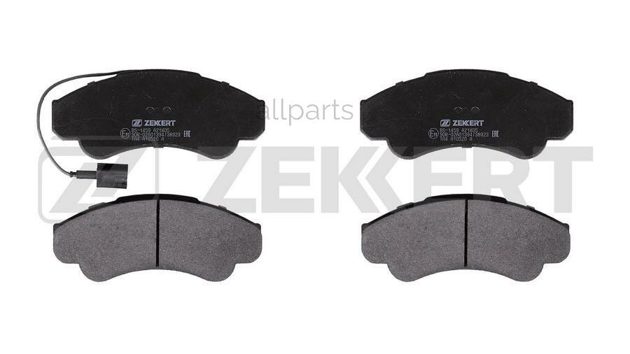 ZEKKERT BS-1459 Колодки торм. диск. передн. Citroen Jumper (230_ 244 Z_) 99- Fiat Ducato (230_ 244 Z_) 01- Peugeot