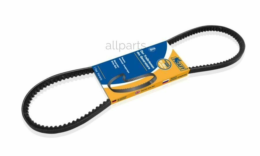 KRAFT KT685280 ремень привода генератора 10,7 зубчатый 2108-099