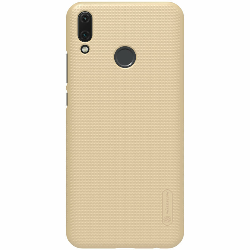 Накладка Nillkin Frosted Shield пластиковая для Huawei Y9 (2019) Gold (золотистая)